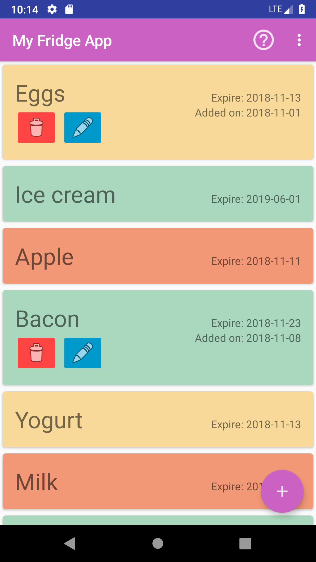 GitHub - dematsumoto/myfridgeapp